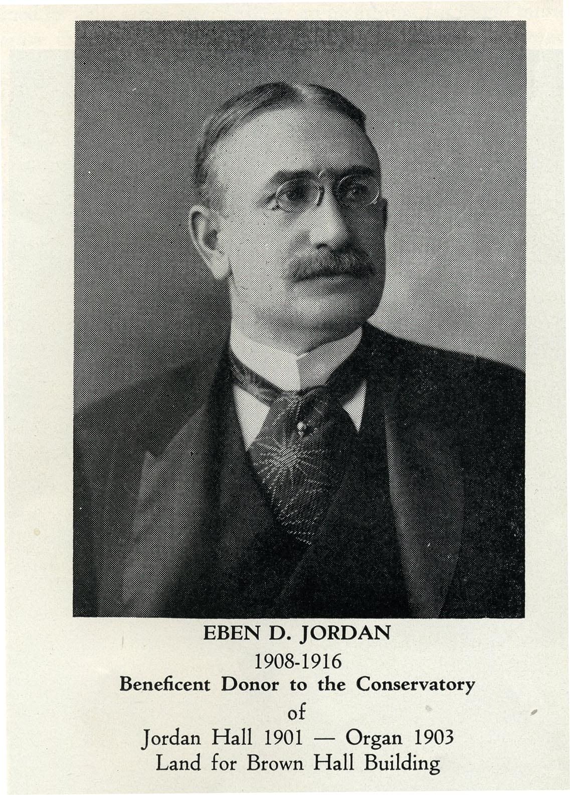 From the Archives: A Celebration of 120 Years of Jordan Hall - NECMusic
