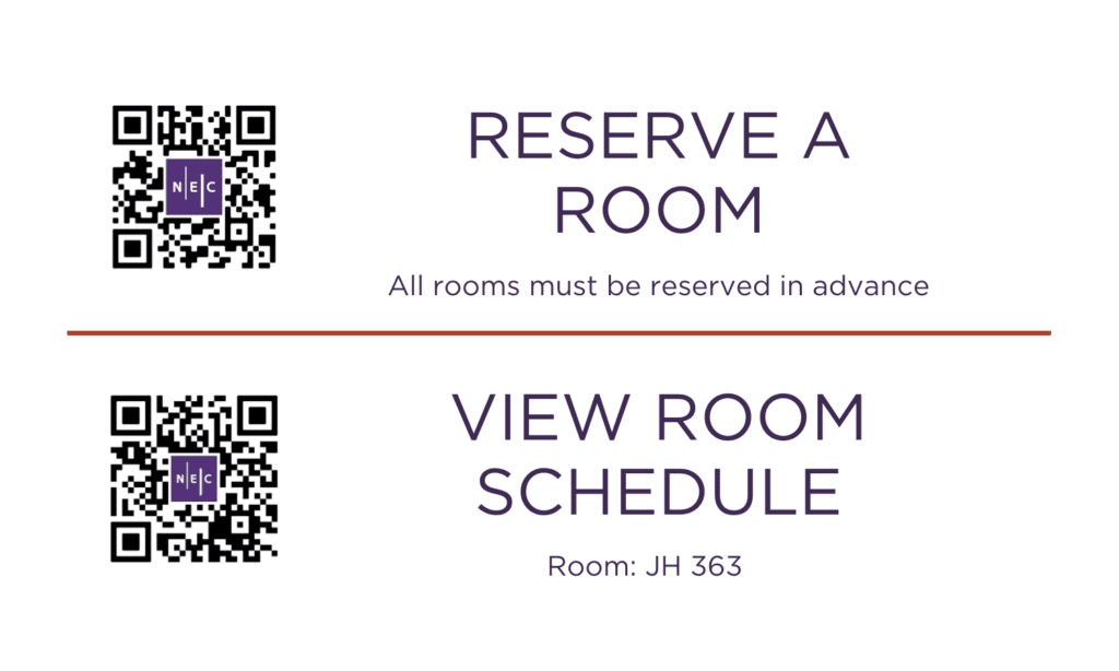 Practice Room Reservations - NECMusic
