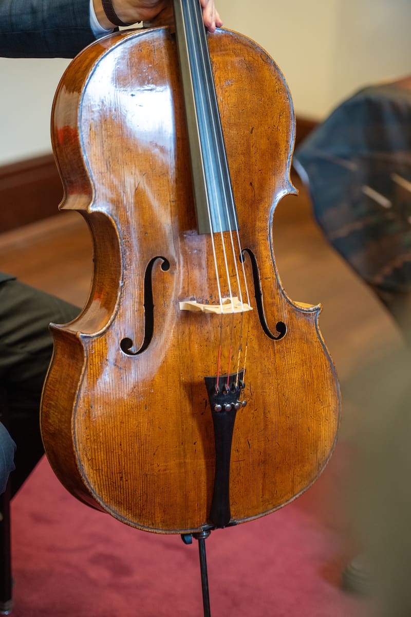 Following a Year-Long Restoration, NEC’s Tecchler Cello is Presented to ...